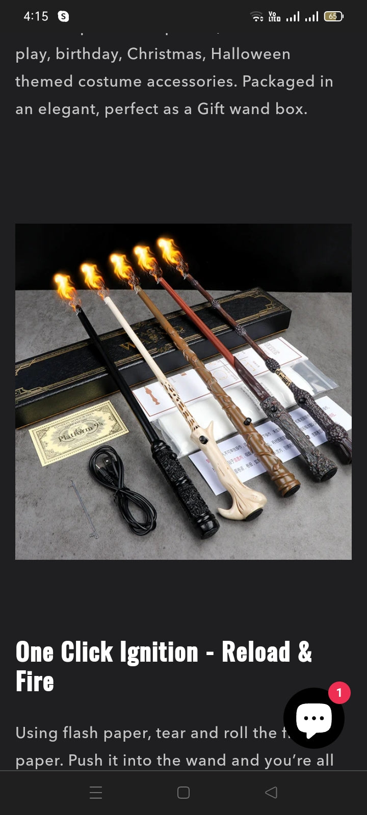 Incendio Fire Wand™ – The Flash Paper Wand Inspired by Harry Potter ...